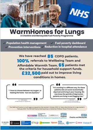 Health Innovation North West Coast - Tackling fuel poverty